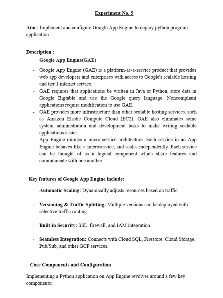 CC Exp 5 Theory | PDF | Cloud Computing | Computing