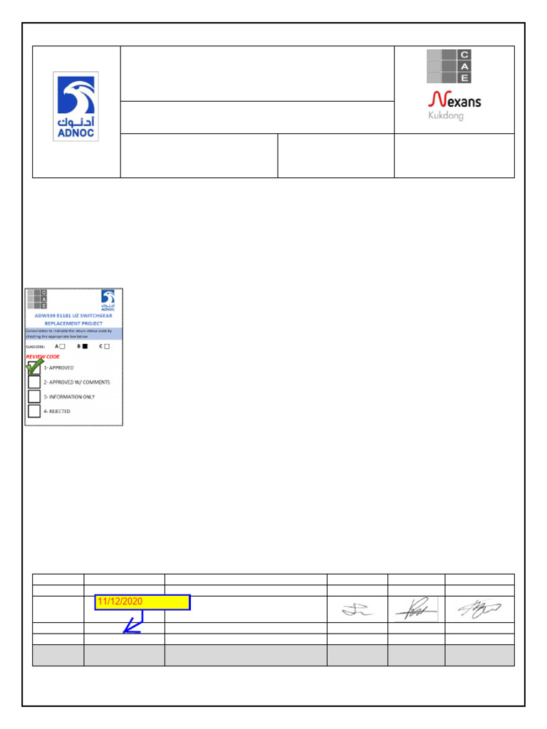 Vendor Data Sheet For 0.61KV Fire Resistant Power Cables | PDF