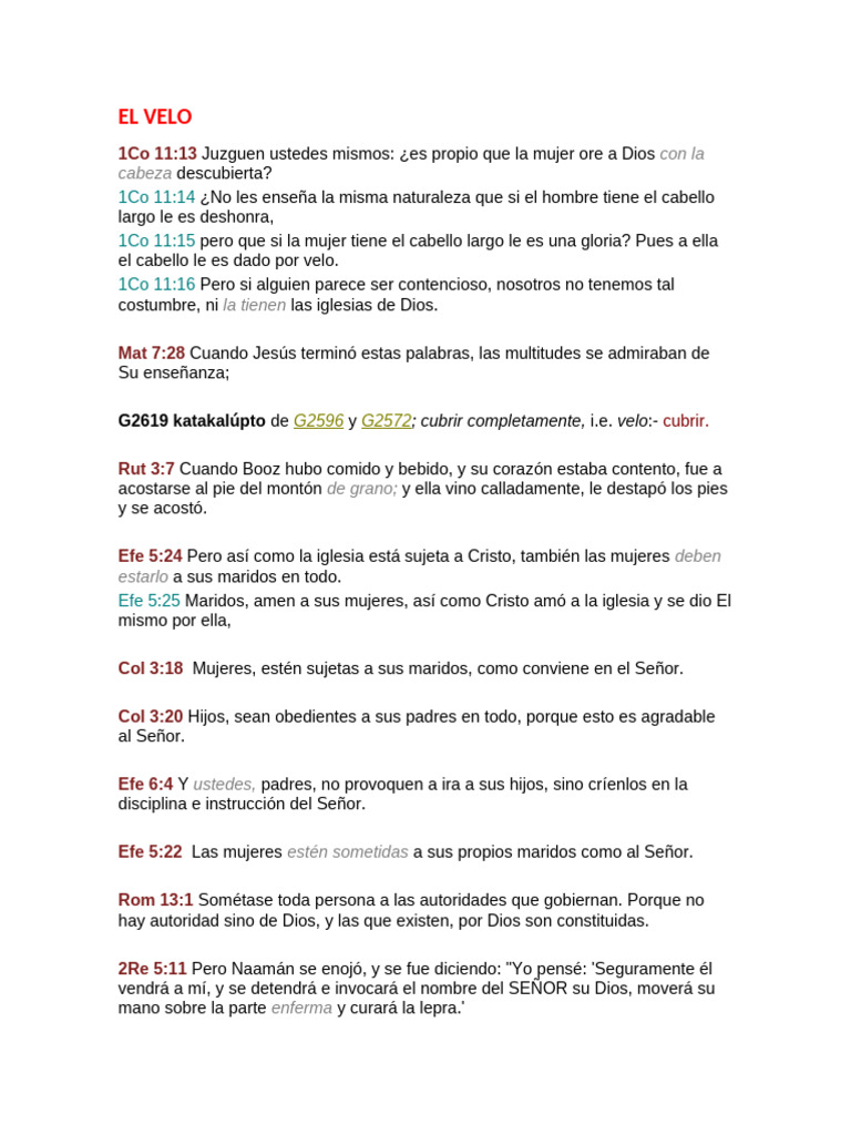 El significado del velo en la mujer | PDF