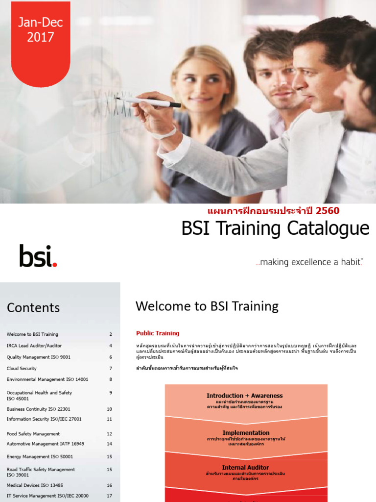 BSI TrainingPlan 13 | PDF