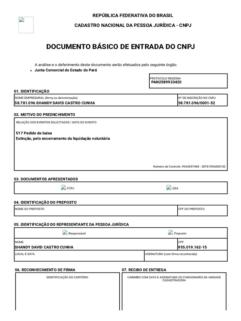 Documento Básico de Entrada | PDF