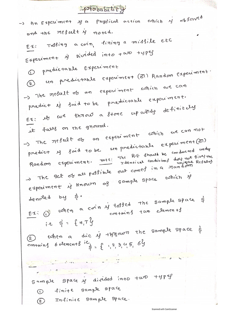 Cosm Complete Hand Written Notes | PDF