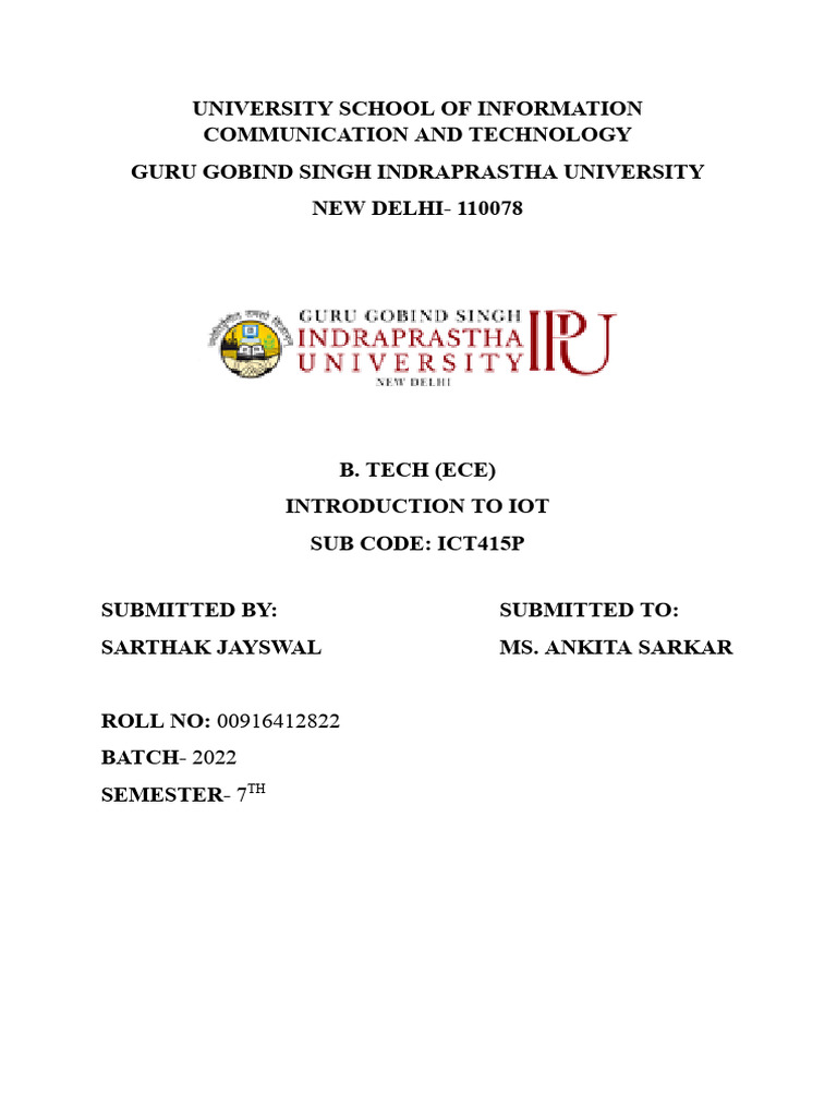 IOT File (3) | PDF | Arduino | Computer Engineering