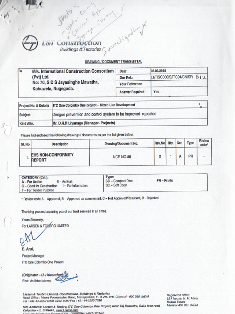 Sample NCR 02 | PDF