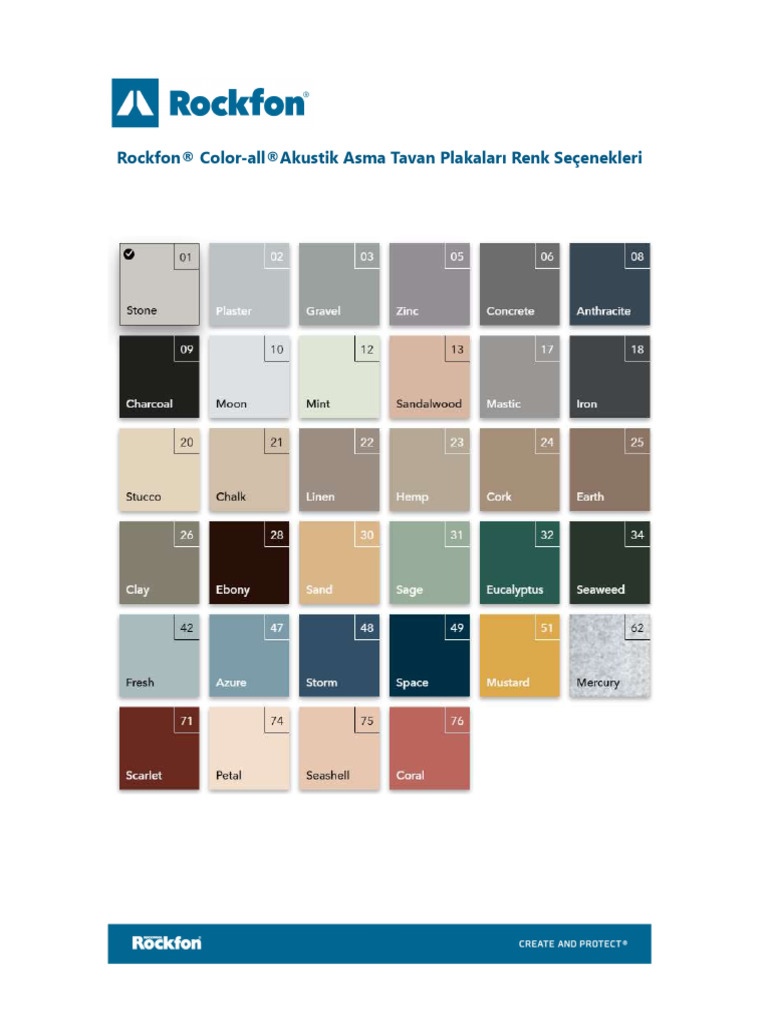 07. Rockfon Color All - Black Referans Projeleri̇ | PDF