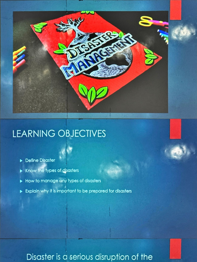 Natural Disaster Preparedness Program by Dr. Carabaña | PDF