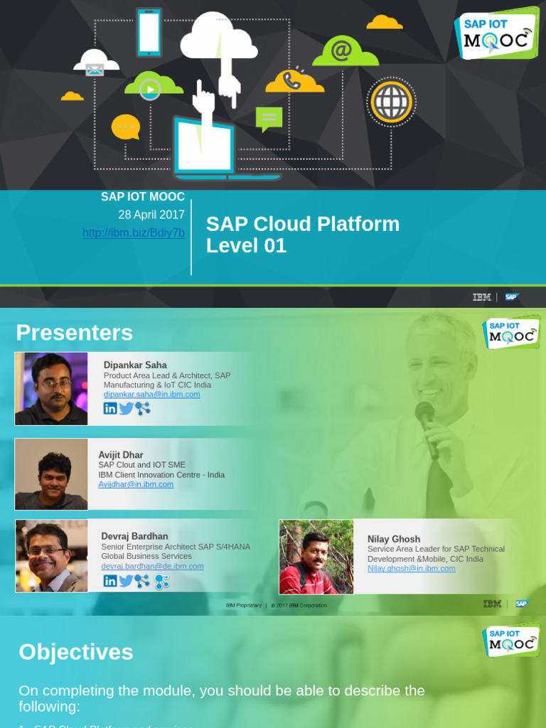 SAP Cloud Platform Level 1 - V1.4 | PDF | Cloud Computing | Databases
