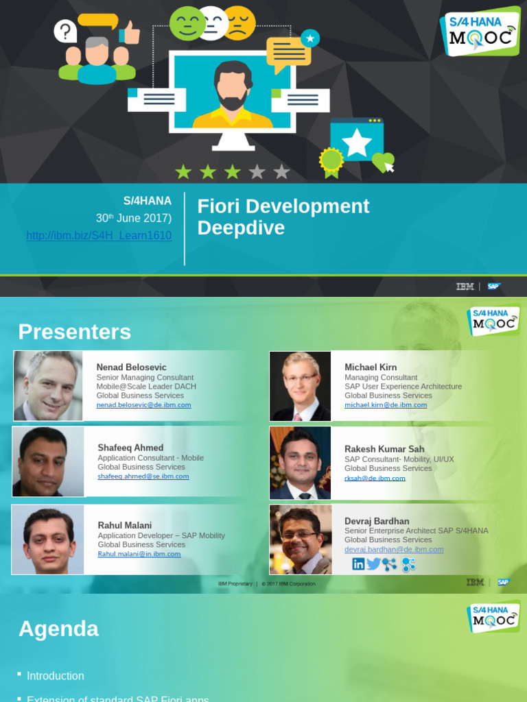 SAP Fiori Development Level 2 | PDF | Integrated Development Environment | Eclipse (Software)