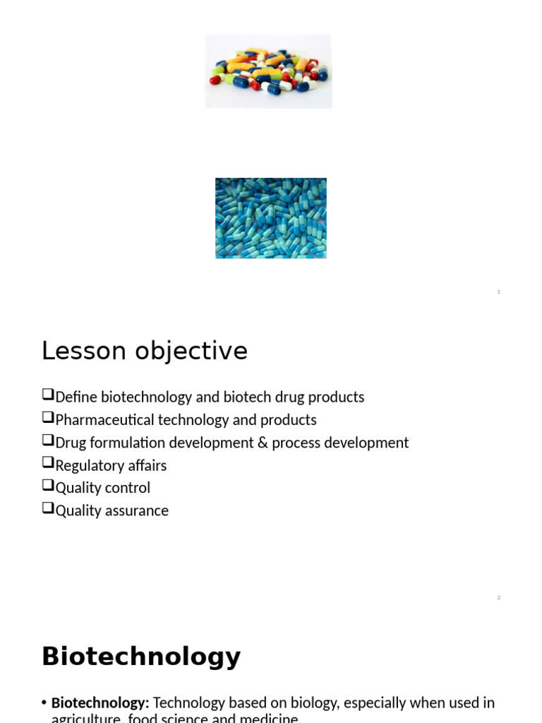 Biotech Drug Products Overview | PDF | Phases Of Clinical Research ...