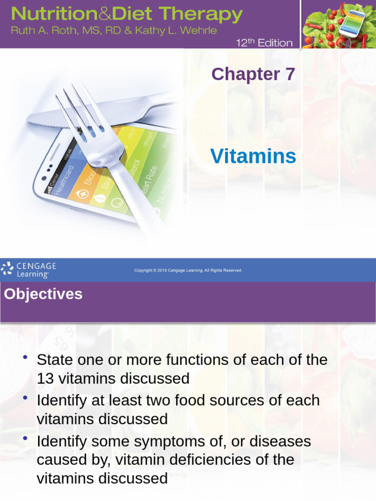 Roth 12e Chapter 07 | PDF | Vitamin | Vitamin B12