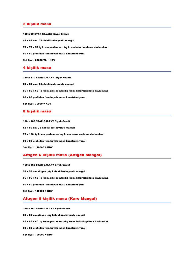 2 Kişilik Masa | PDF