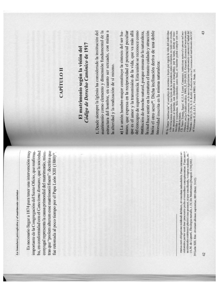 La Inmadurez Psicoafectiva y El Matrimonio Canónico Angelo | PDF