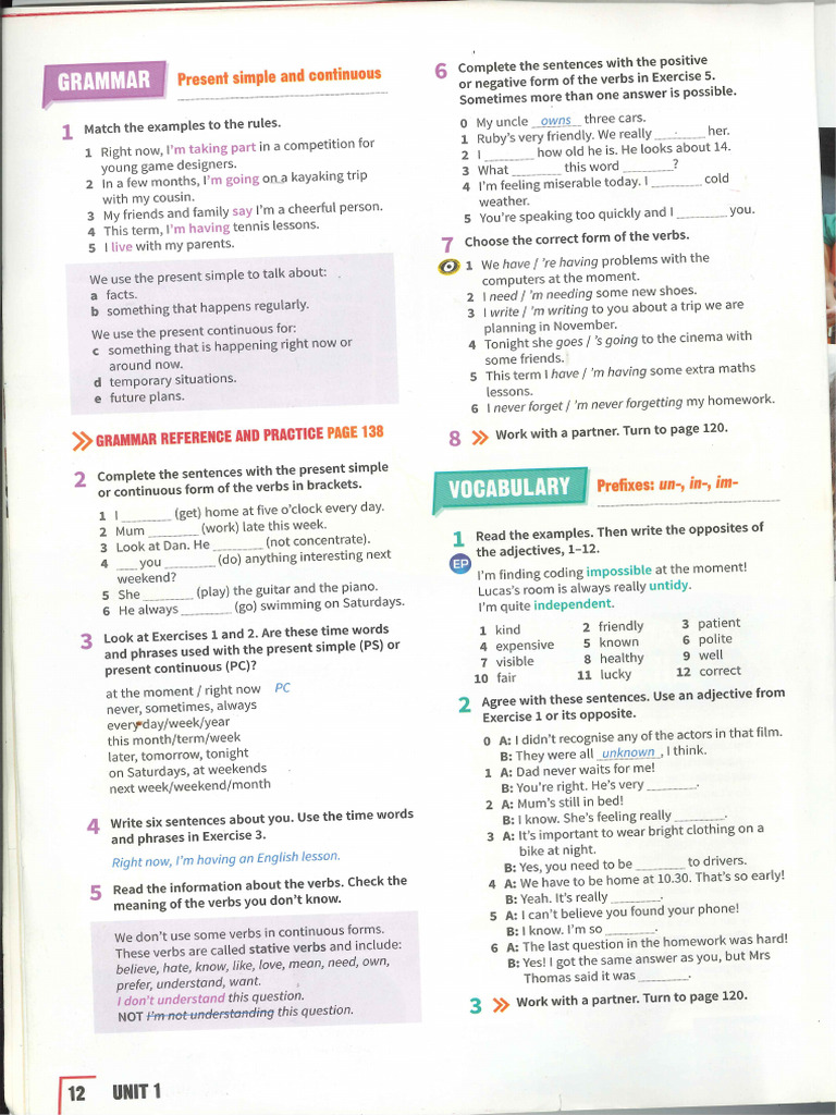 Prepare 4 Pag 12 | PDF