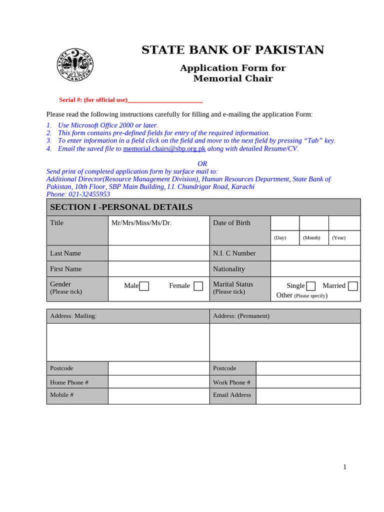 Application Form Reviewed | PDF