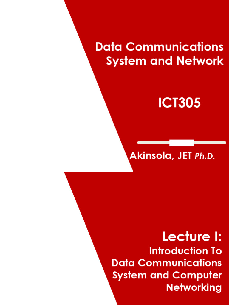 Introduction to Data Communications Systems | PDF | Computer Network ...
