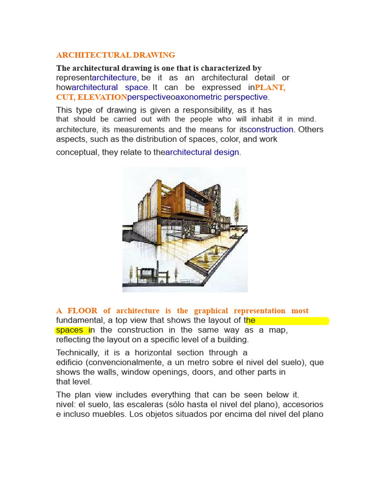 architectural drawing | PDF