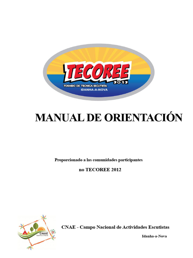Tecoree Técnicas Entrenamiento Manual Orientación | PDF | Azimut | Brújula