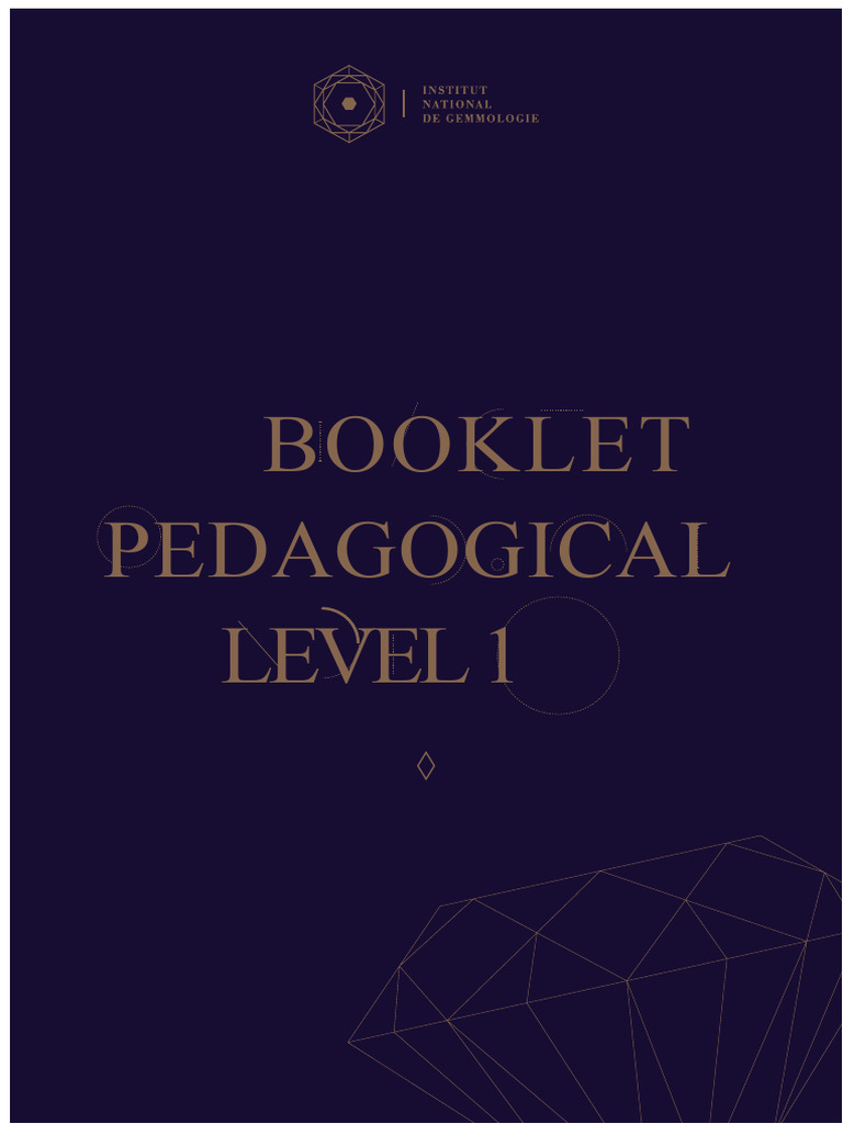 Educational Booklet - Level I | PDF | Quartz | Gemstone