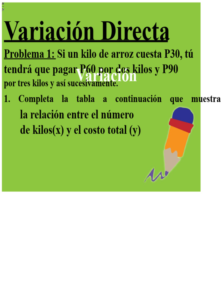 Variación Directa | PDF