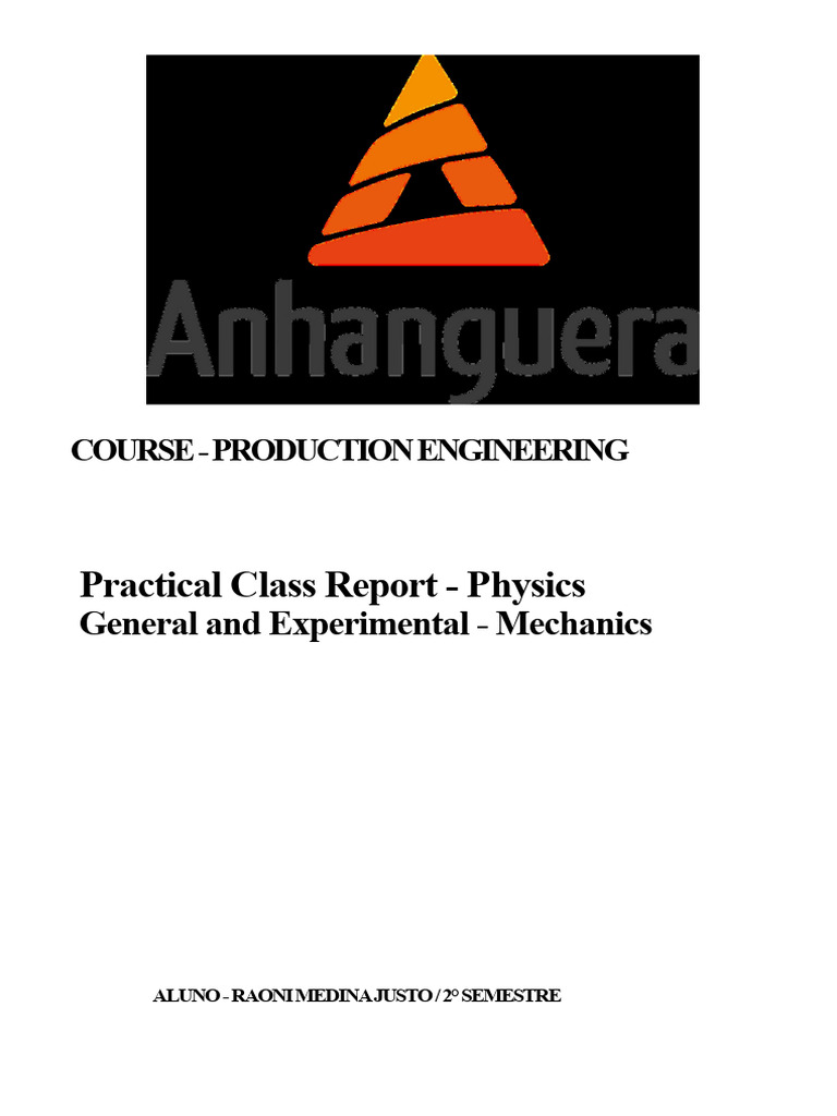 General and Experimental Physics Practical Class Report On Energy | PDF ...