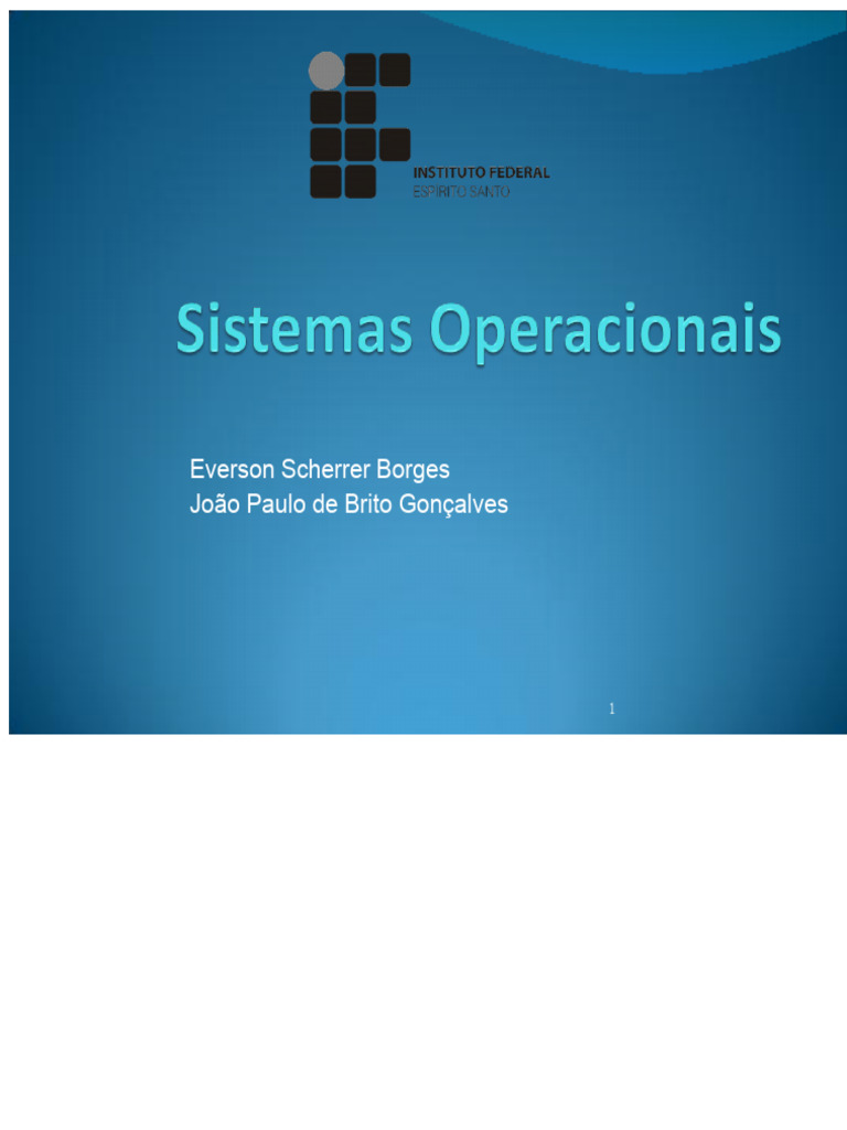 Class 2 - Types of Operating Systems PDF | PDF | Operating System | Programming