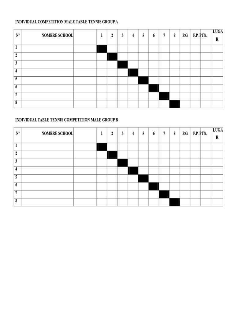 Table Tennis Competition Overview | PDF | Authentication | Access Control