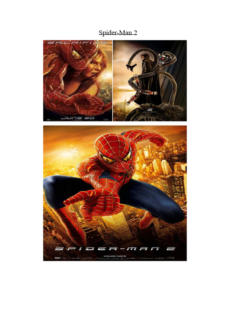 Spider Man 2 | PDF | Spider Man | Characters Created