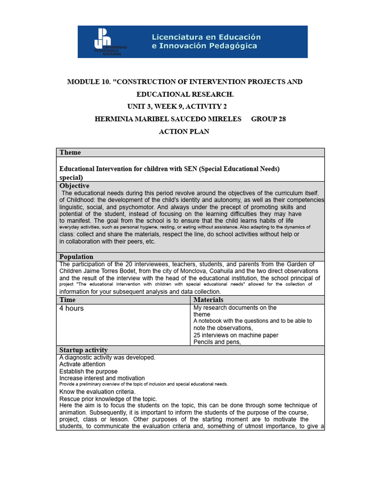 HMSM_S9_ACTV_2_Action plan | PDF | Learning | Knowledge