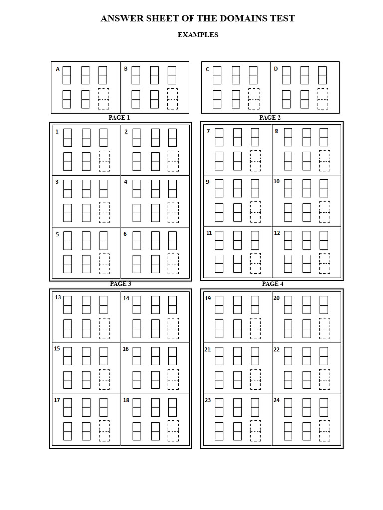 Test Dominos | PDF