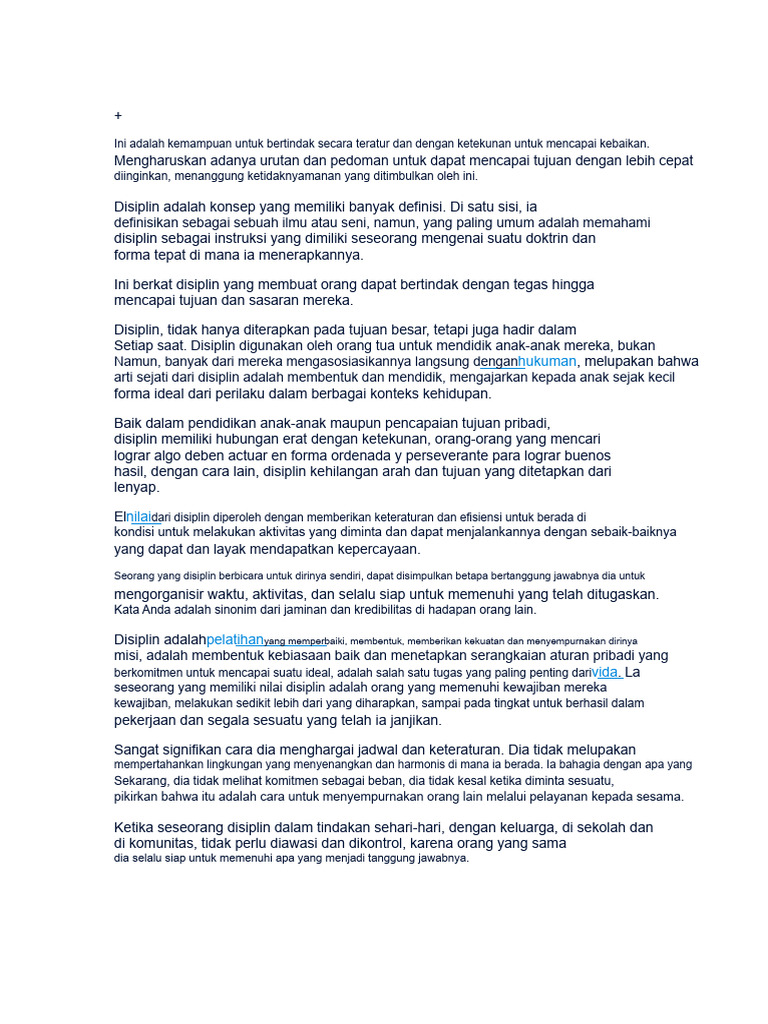 Ini Adalah Kemampuan Untuk Bertindak Secara Teratur Dan Tekun Untuk ...