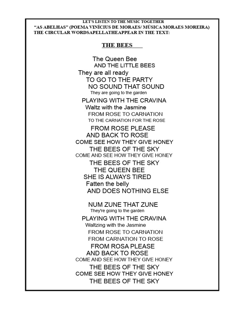 Bee Sequence 1 | PDF | Bees | Beekeeping