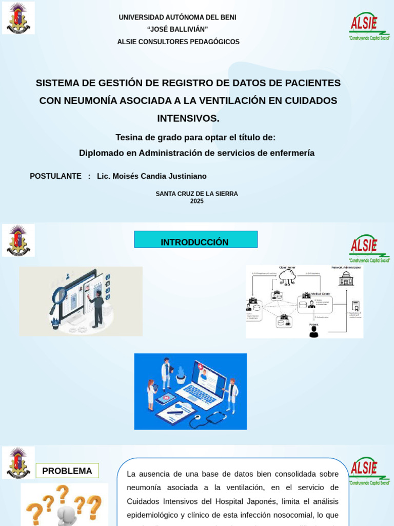 Sistema de Gestion de Registro de Datos de Navm en Uti Adultos Hospital ...
