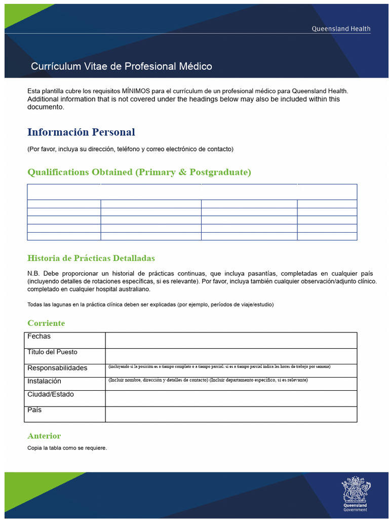 Plantilla de CV Rmo | PDF | Plan de estudios