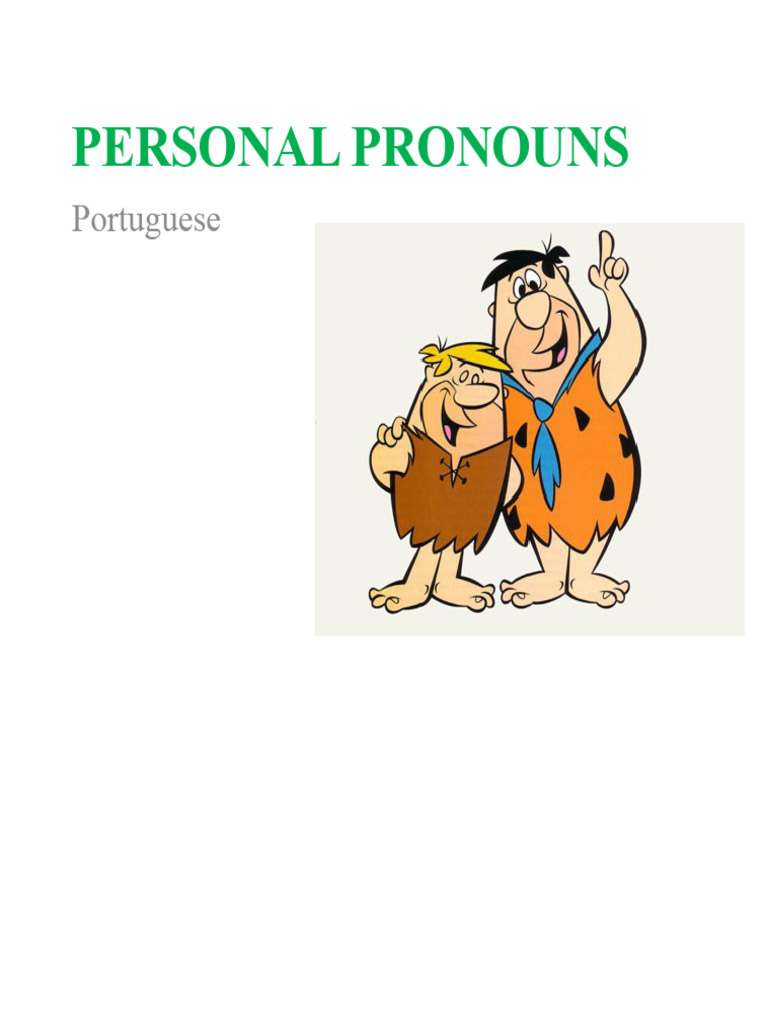 PERSONAL PRONOUNS | PDF