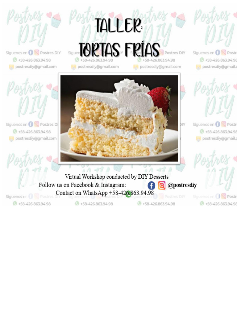 Cold Cakes | PDF | Cakes | Foods