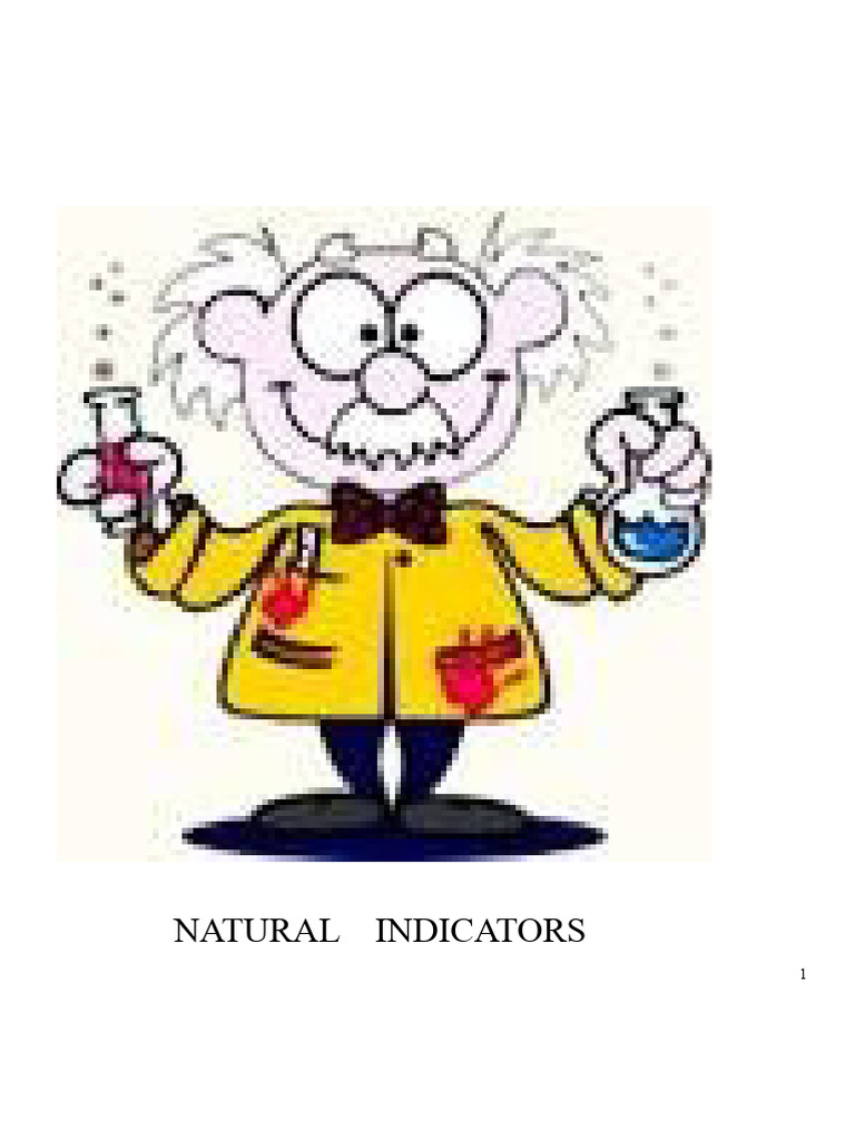 NATURAL INDICATORS | PDF | Ph | Acid