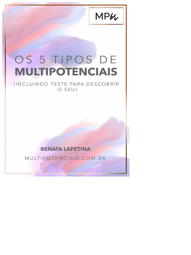 Understanding Multipotentialites Types | PDF | Scuba Diving ...