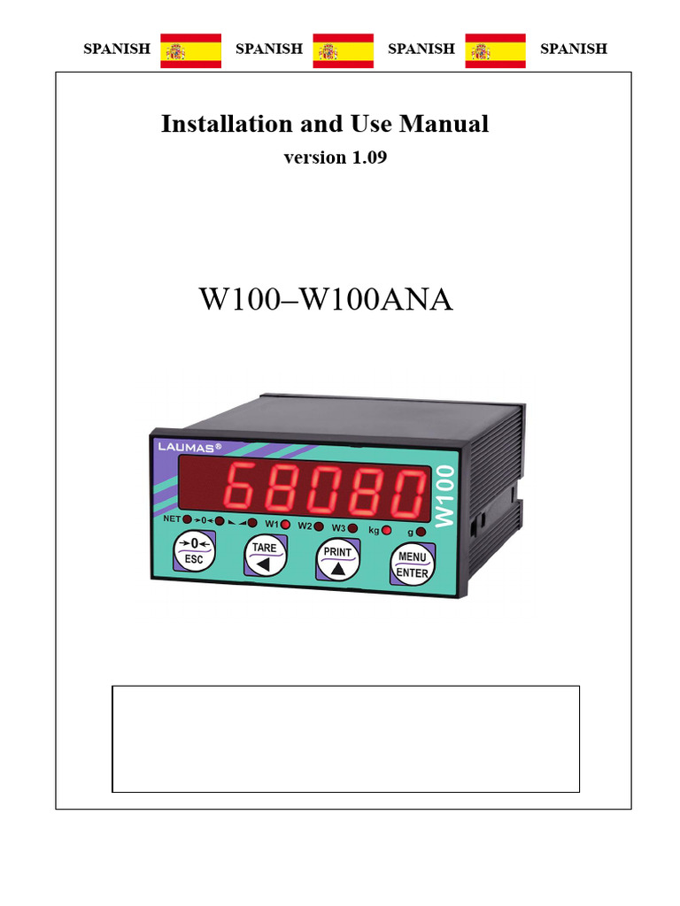 W100_manual_EN (2) | PDF | Waste | Pipe (Fluid Conveyance)