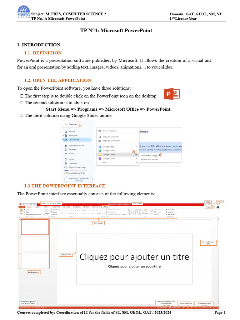 TP No. 4 Microsoft PowerPoint | PDF | Microsoft Power Point | Software