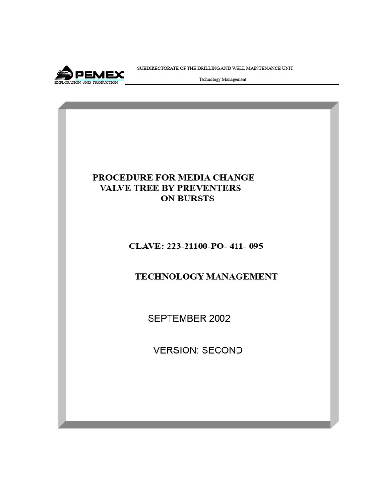 Change Valve Tree Medium For Blowout Preventers 223-21100-Op-411-0095 ...