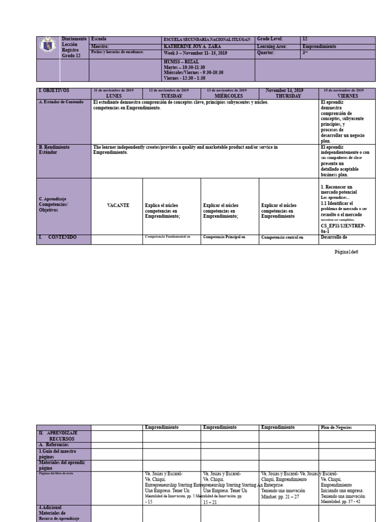 DLL ENTREP Semana 3 | PDF | Iniciativa empresarial | Pequeños negocios