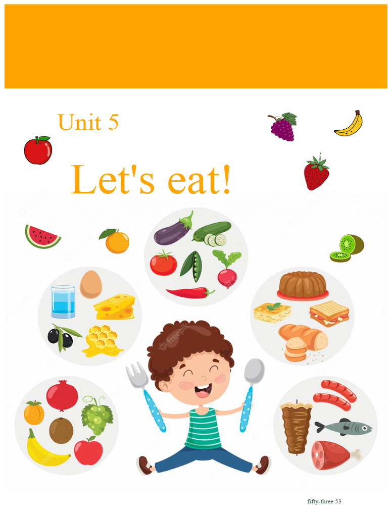 Spanish For Kids - Didactic Unit | PDF | Cakes | Foods