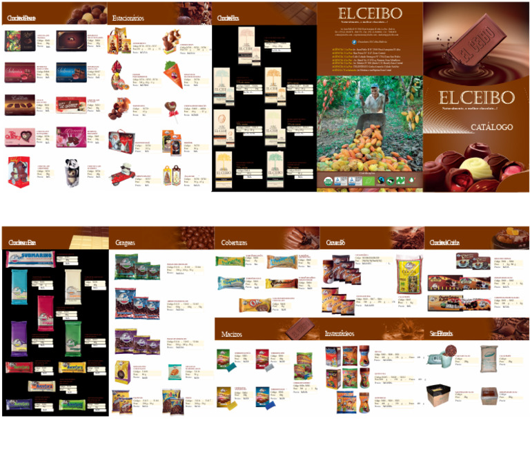 Chocolates Finos El Ceibo - La Paz | PDF | Chocolate | Culinária ...