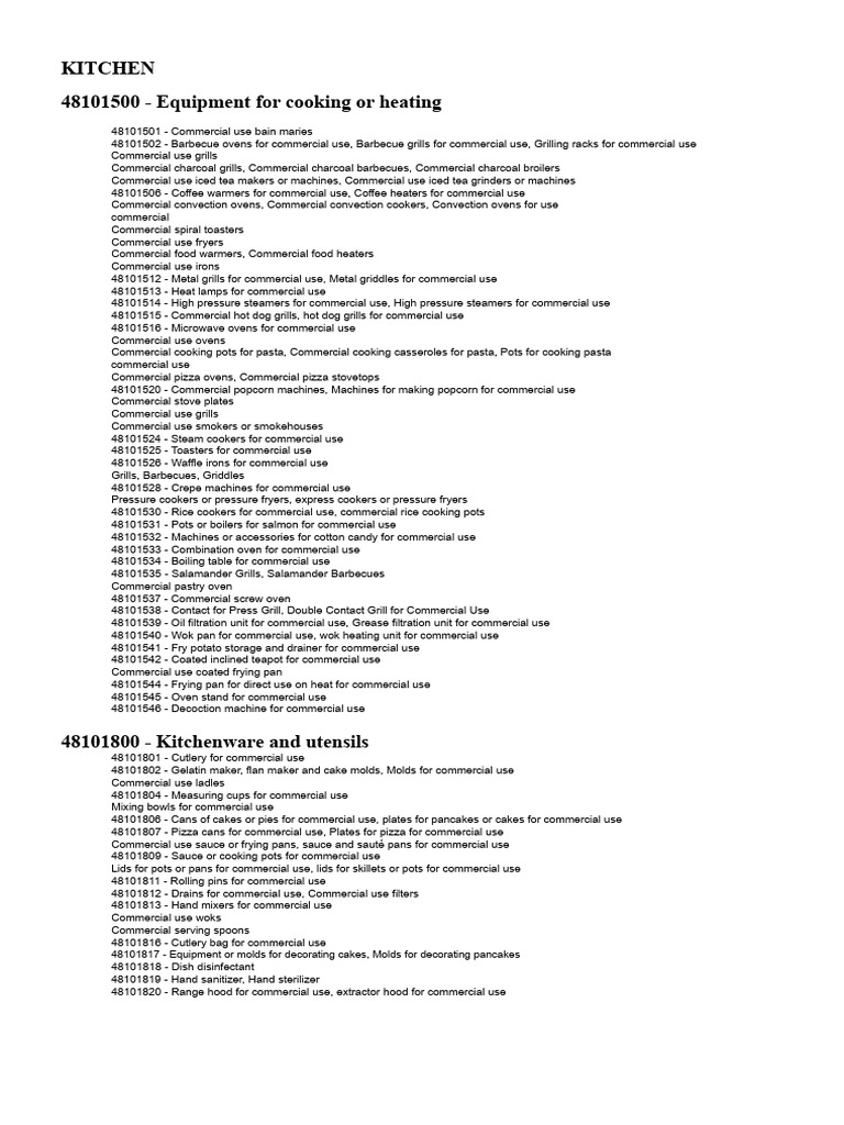 Detailed SAT Keys | PDF | Grilling | Kitchen Stove