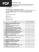Sleep Hygiene Index Questionnaire | PDF | Bed | Sleep