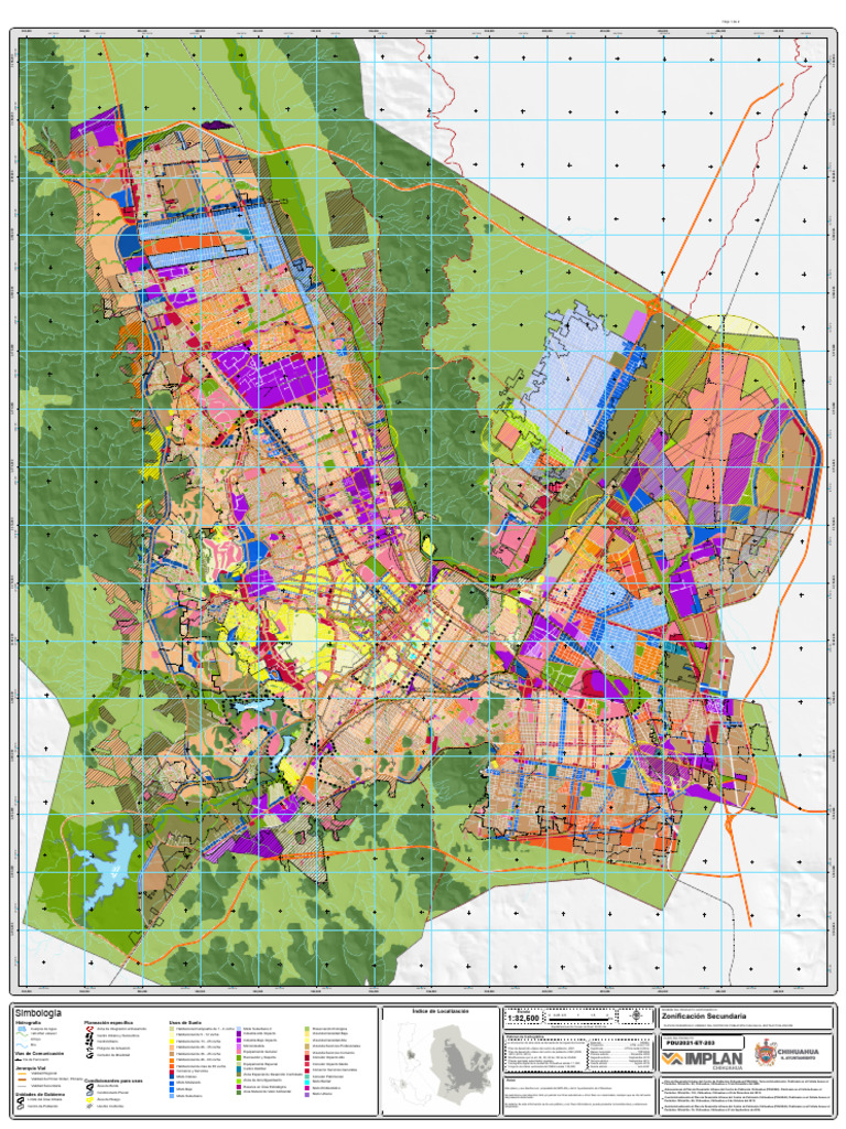 PDU2040 2021 ET 203 Zonificacion Secundaria | PDF | Datos geográficos e ...