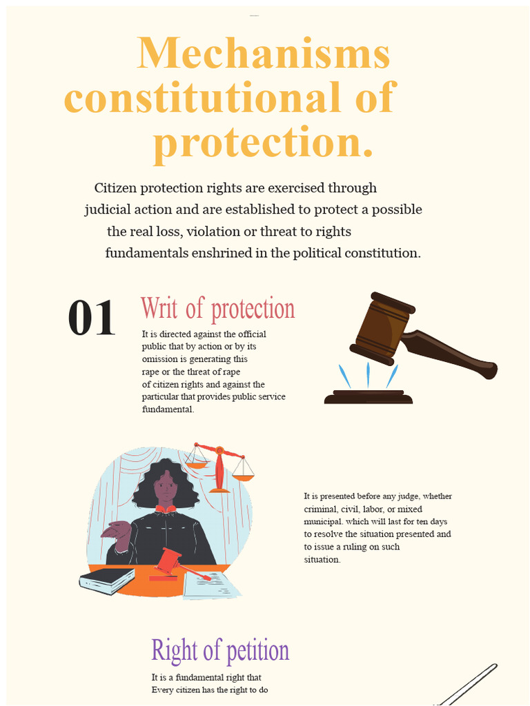 Infographic On The Constitutional Protection Mechanisms GA2-210201501 ...