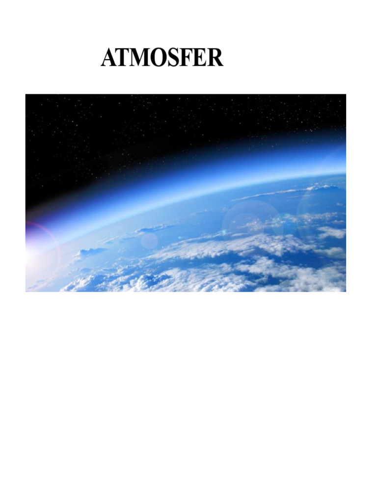 Struktur dan Pentingnya Atmosfer Bumi | PDF
