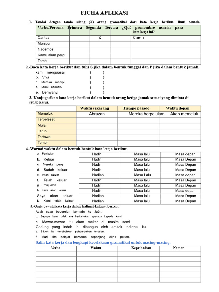 Lembar Aplikasi | PDF