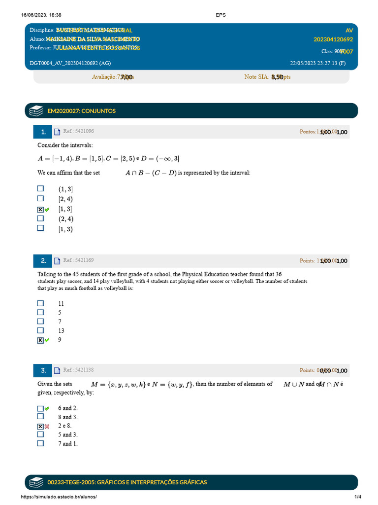 Business Mathematics | PDF